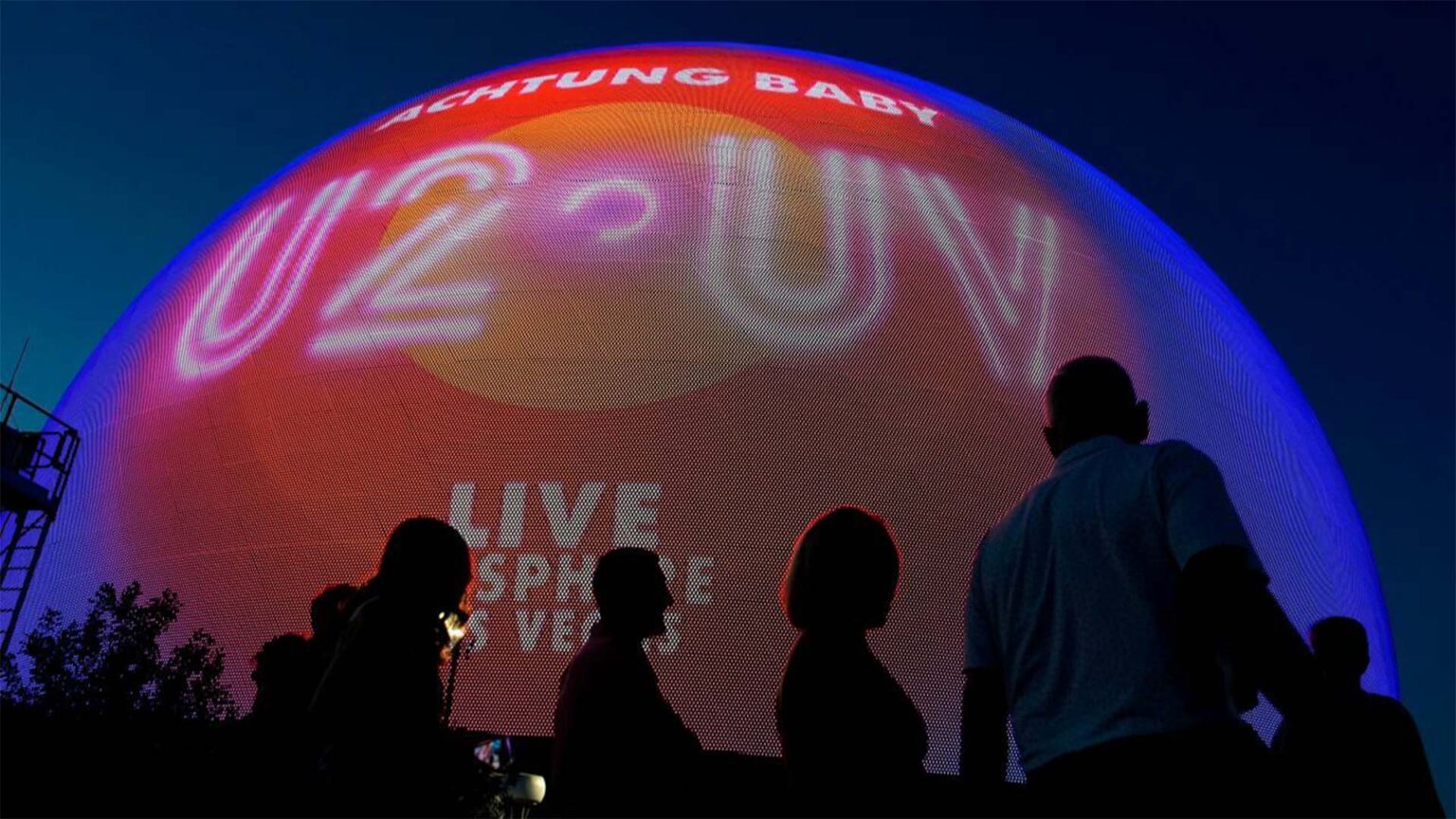 Las Vegas Sphere Holds First-Ever Event With U2 Concert - Tomorrow's ...