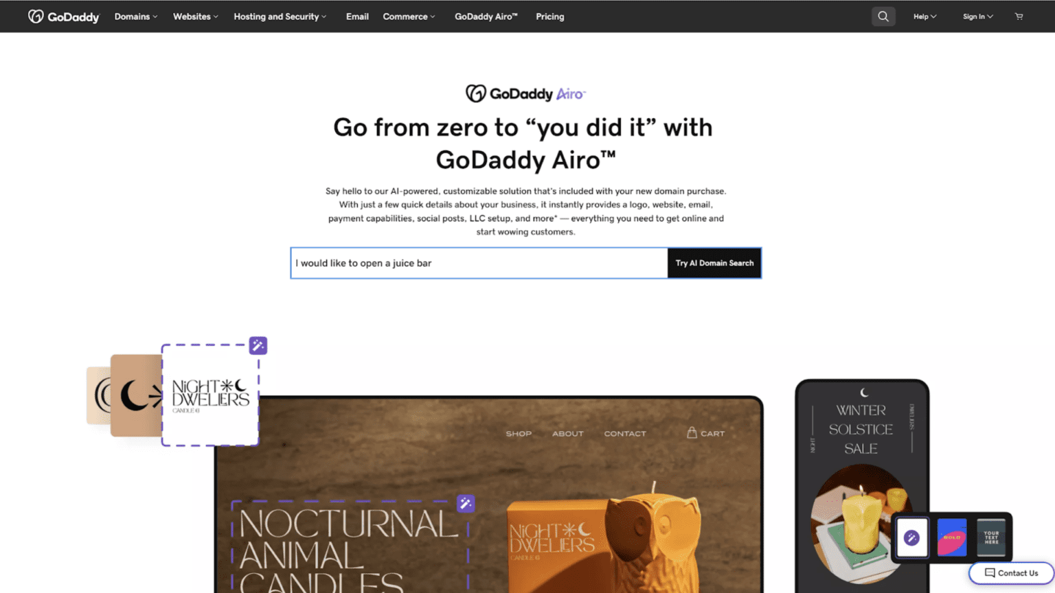 GoDaddy Airo™ Adds the Power of AI to Your Business - Tomorrow's World ...