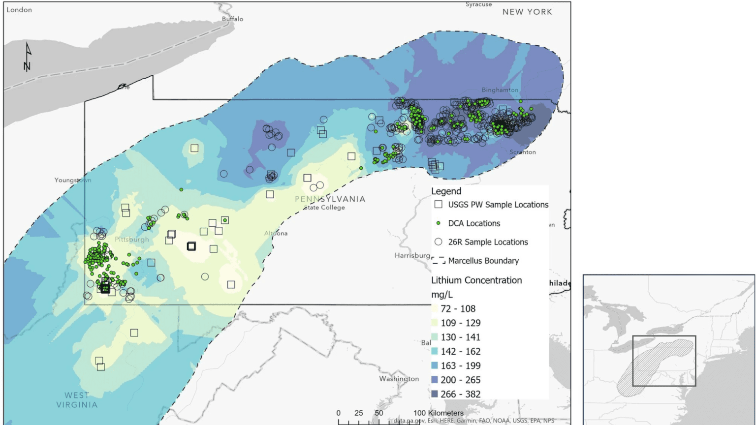 Scientists Discover a Stockpile of Lithium Under Pennsylvania ...