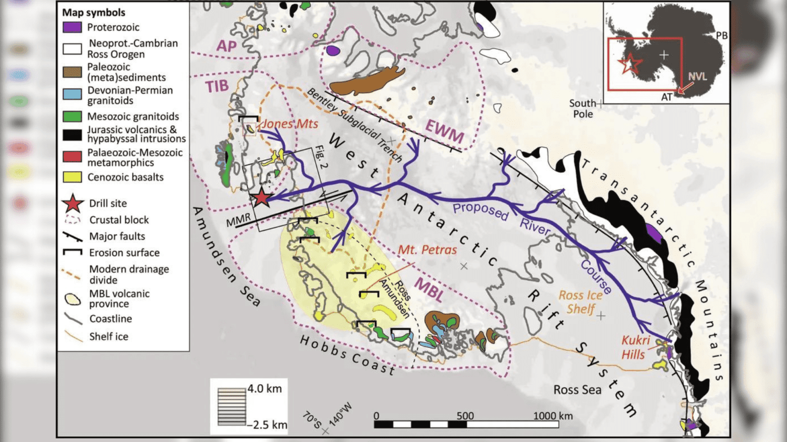 New Study Reveals an Ancient River System Beneath Antarctica’s Ice ...