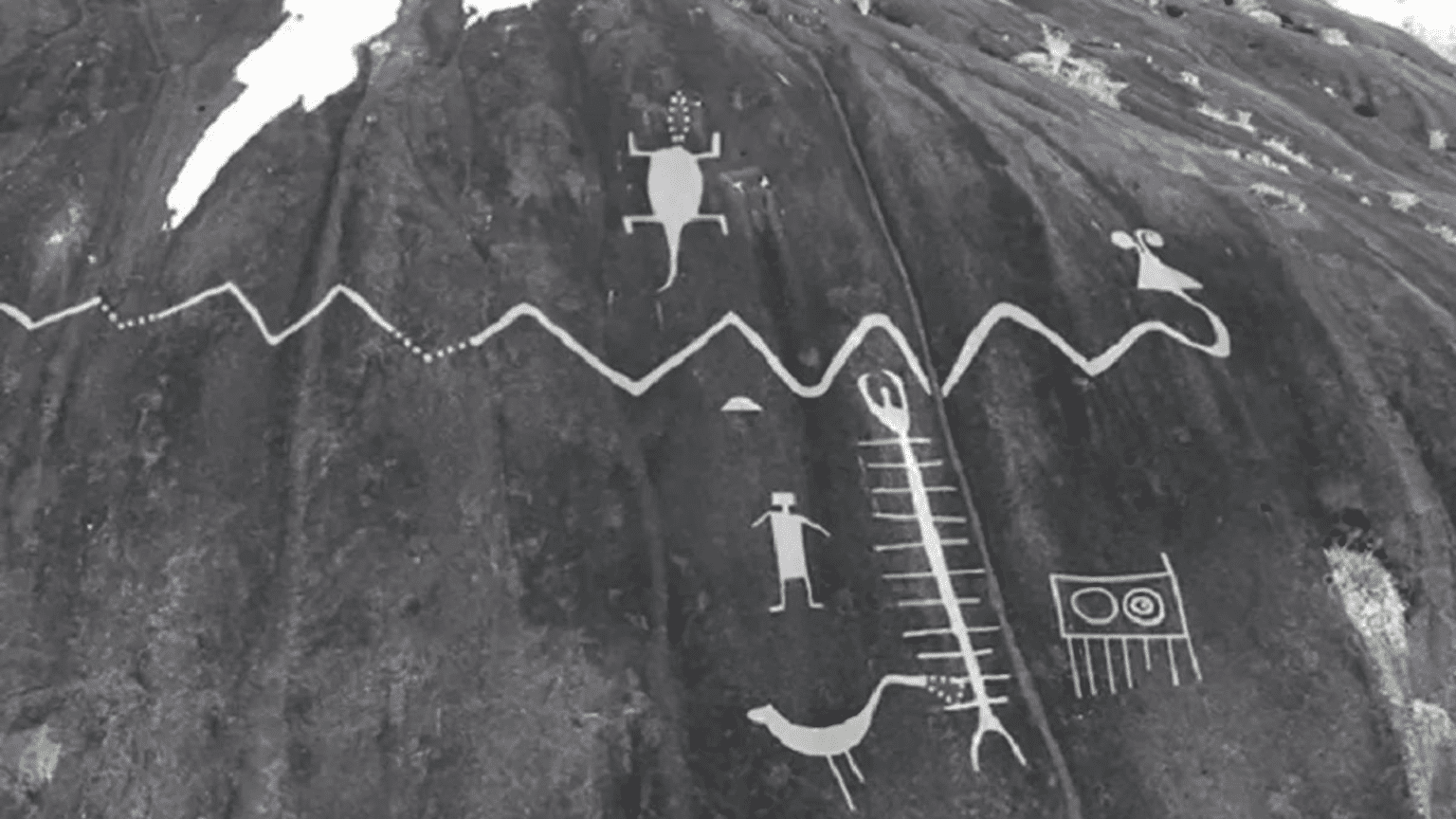 Ancient Snake and Centipede Engravings Are Among World’s Largest Rock ...