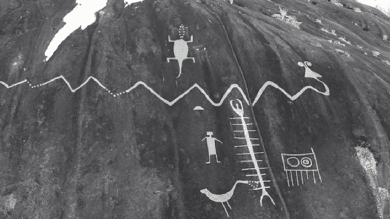 Ancient Snake and Centipede Engravings Are Among World’s Largest Rock ...