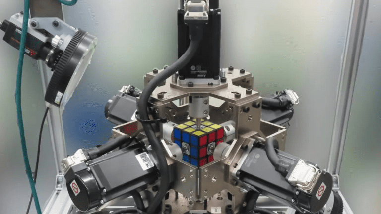 An AI-Powered Robot Just Solved a Rubik's Cube in Record Time ...