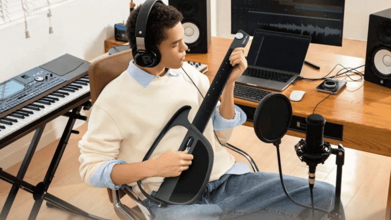 CES 2025: LiberLive C1 is the World's First Stringless Smart Guitar ...