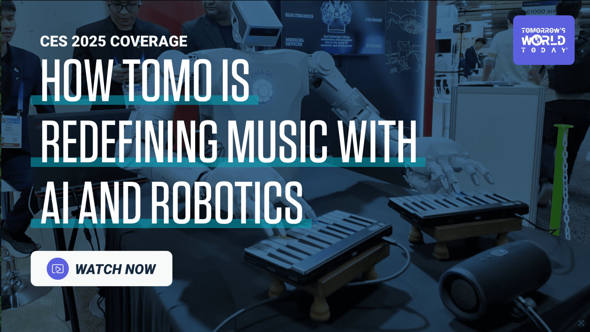 How TOMO is Redefining Music with AI and Robotics - Tomorrow's World Today®