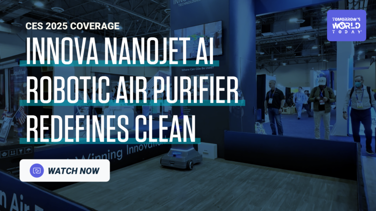 Innova Nanojet AI Robotic Air Purifier Redefines Clean - Tomorrow's ...