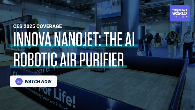 Innova Nanojet: The AI Robotic Air Purifier - Tomorrow's World Today®