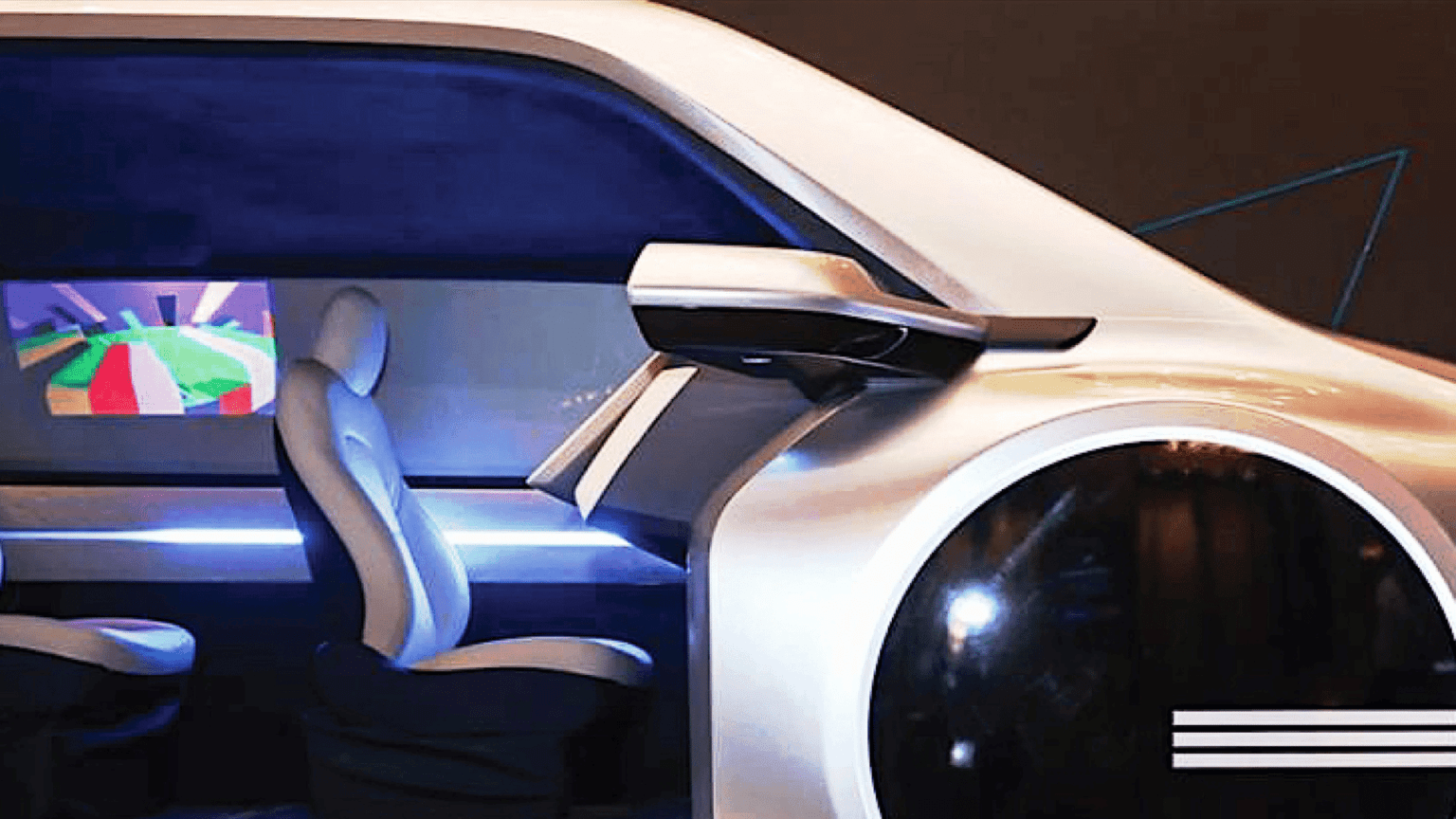 CES 2025: HiSense Shows Off its Car Laser Projection Display - Tomorrow ...