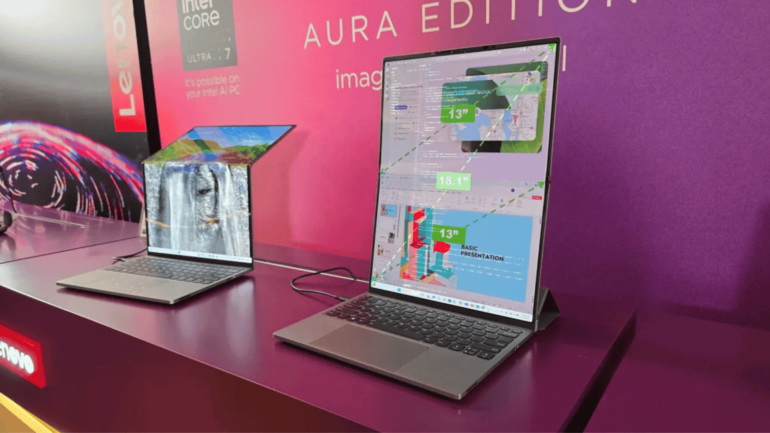 Lenovo Unveils Concepts for Solar-Powered and Foldable Screen Laptops ...