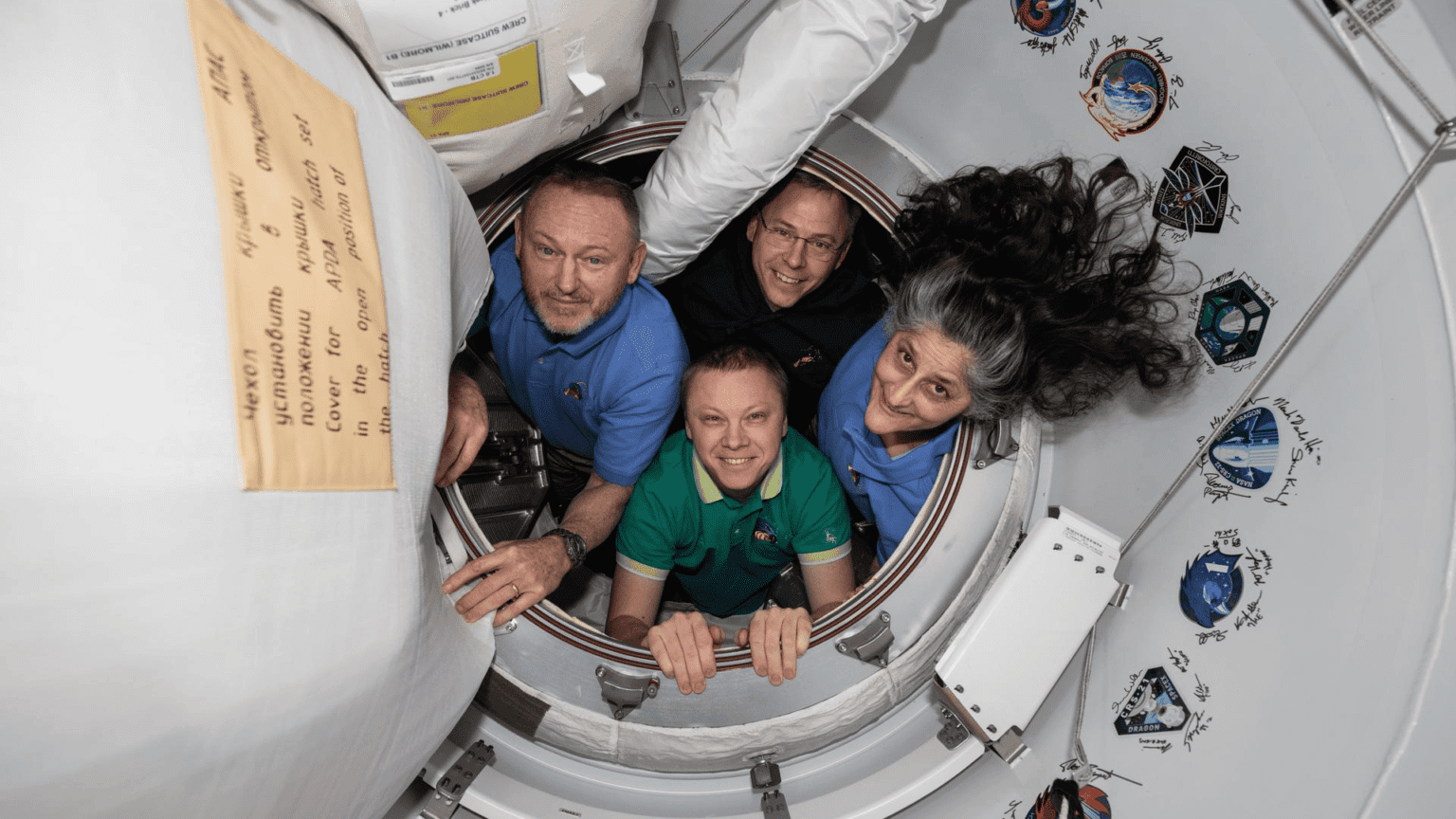 U.S. Astronauts Stranded on ISS for 9 Months Set to Return to Earth on Tuesday - Tomorrow's ...
