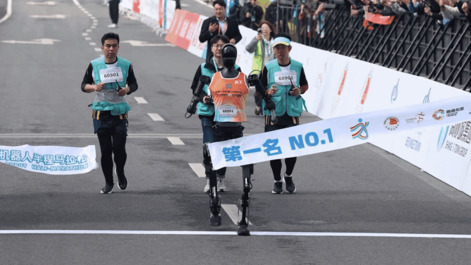 Humanoids Competed in the World’s First Human vs Robot Marathon ...