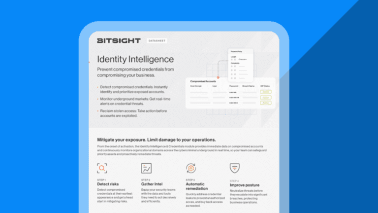 Bitsight Identity Intelligence Helps Detect and Prevent Compromised ...