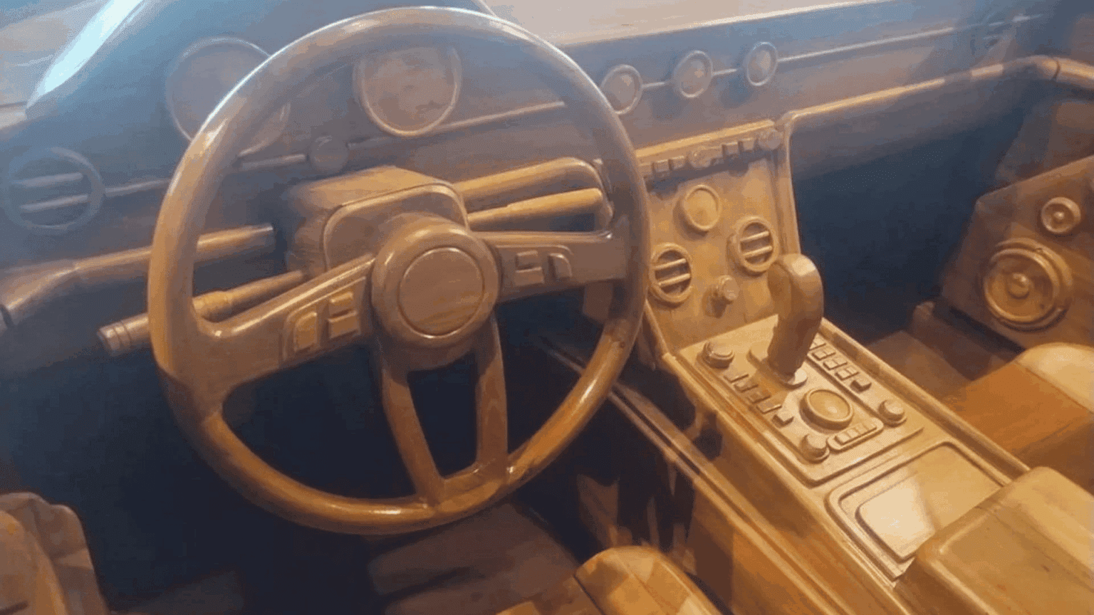 Handmade Wooden Bentley Sculpture Rolls Like the Real Car - Tomorrow's ...